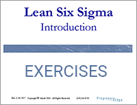Lean Six Sigma Training Package – ProgressivEdge